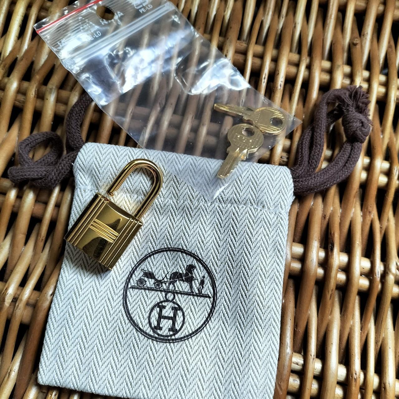 New without tag Unused Gold Authentic Hermes Keys... - Depop