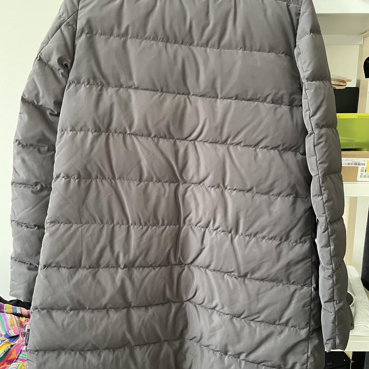 Moncler Gerboise women's puffer jacket grey. size 0. - Depop