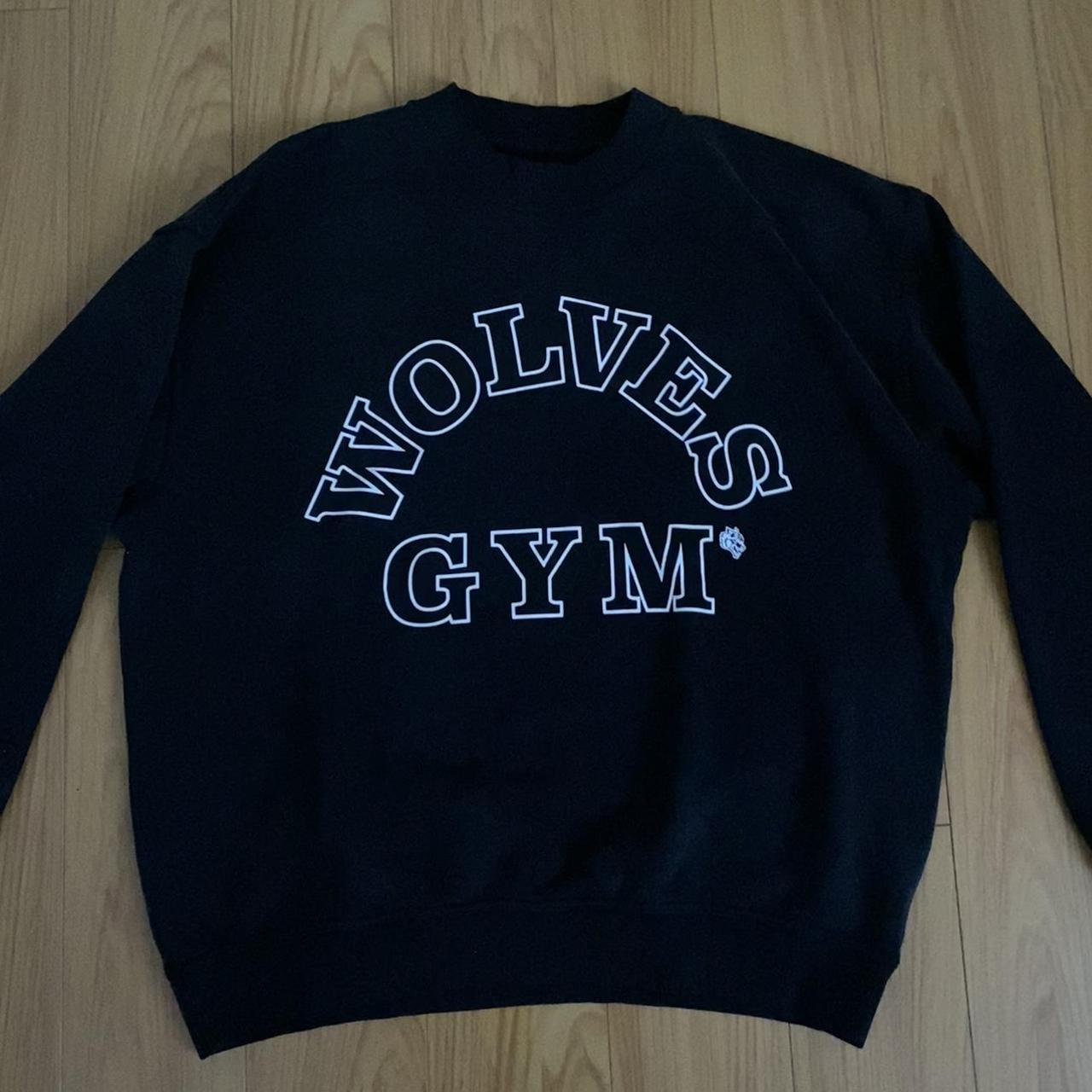Black Darcsport Crewneck Wolves gym In great... - Depop