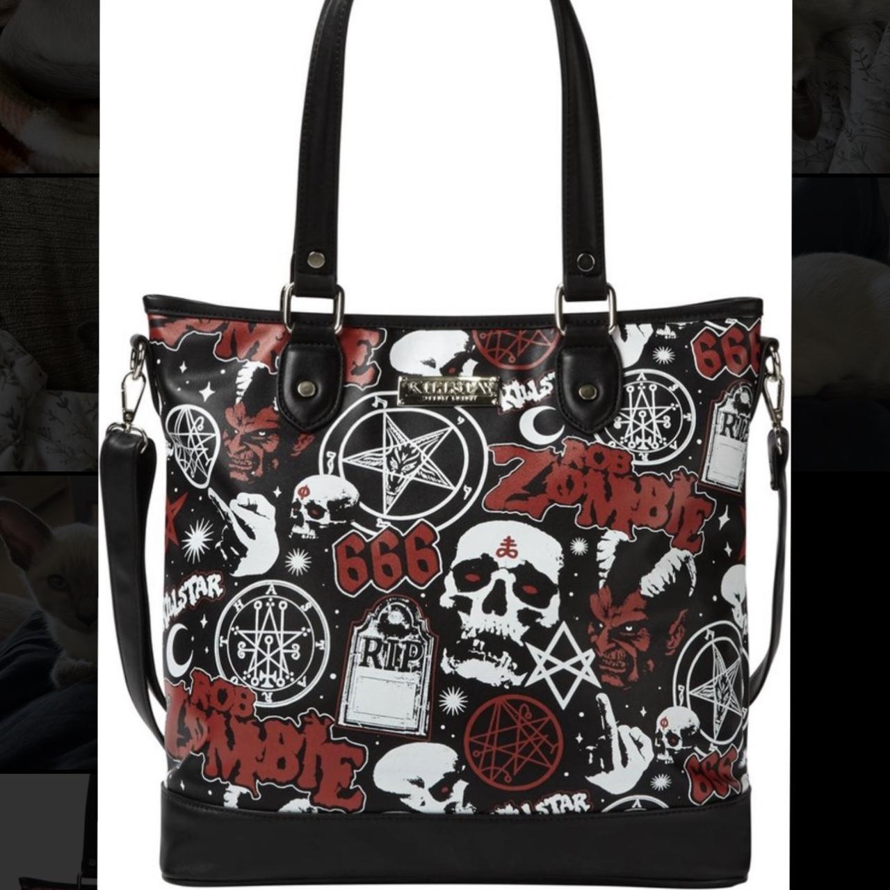 Rob Zombie x Killstar collab bag Only used a couple... - Depop