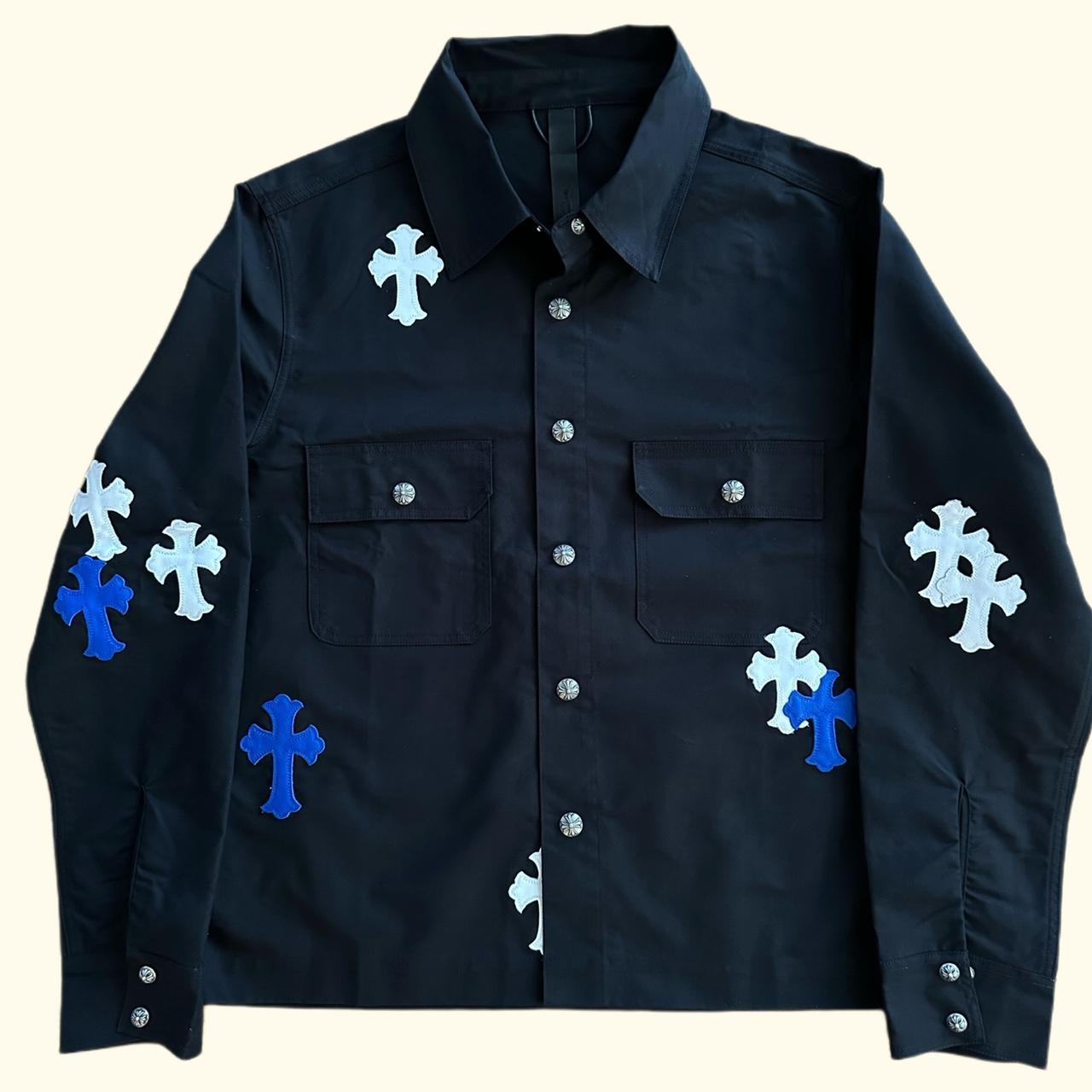 Chrome Hearts Jacket 16 CH patches Size tag... - Depop