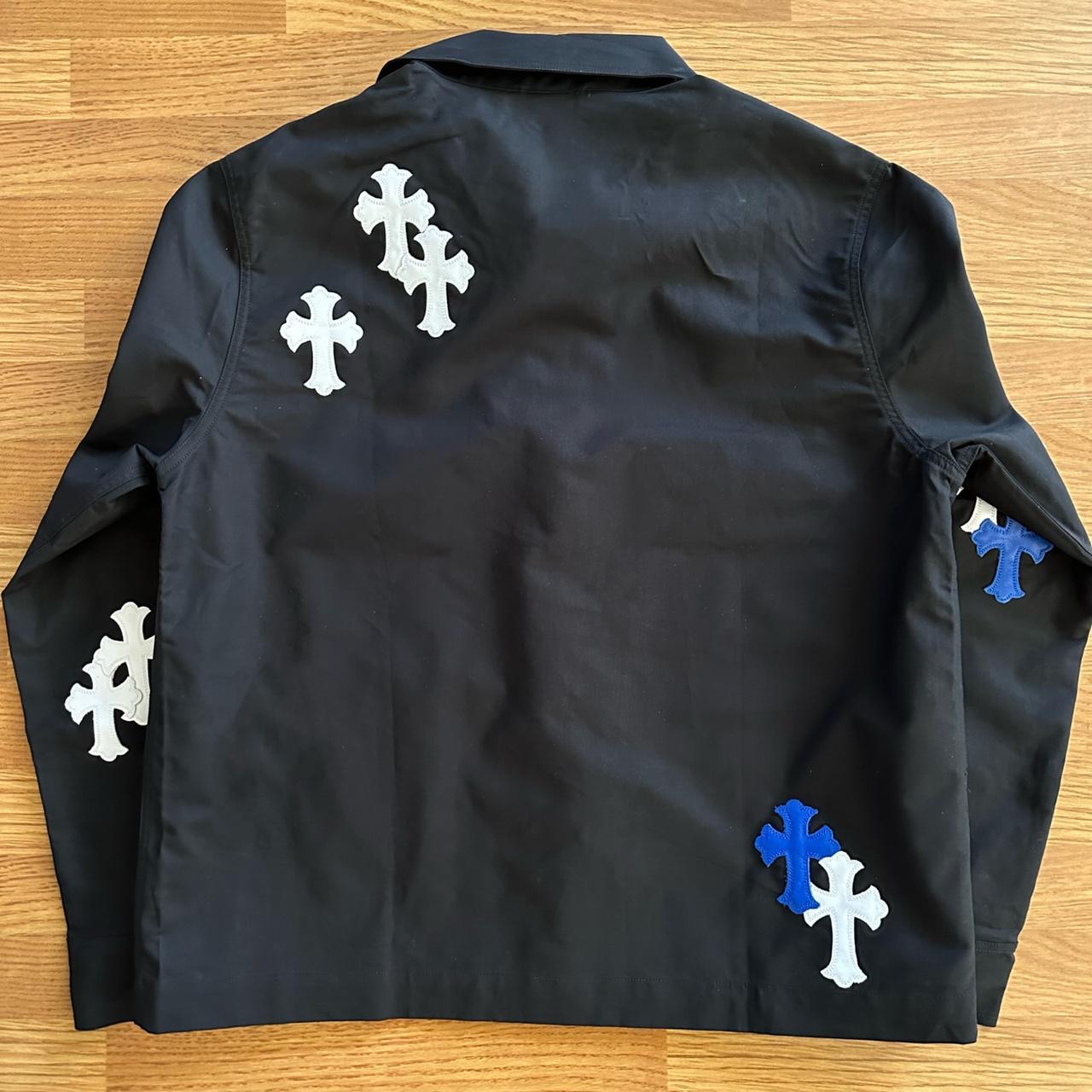 Chrome Hearts Jacket 16 CH patches Size tag... - Depop