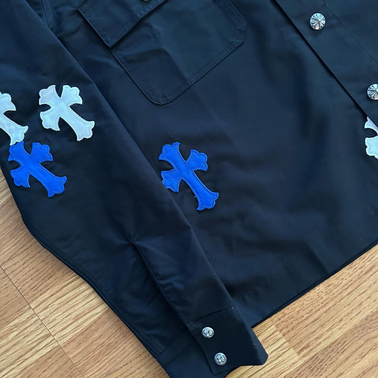Chrome Hearts Jacket 16 CH patches Size tag... - Depop