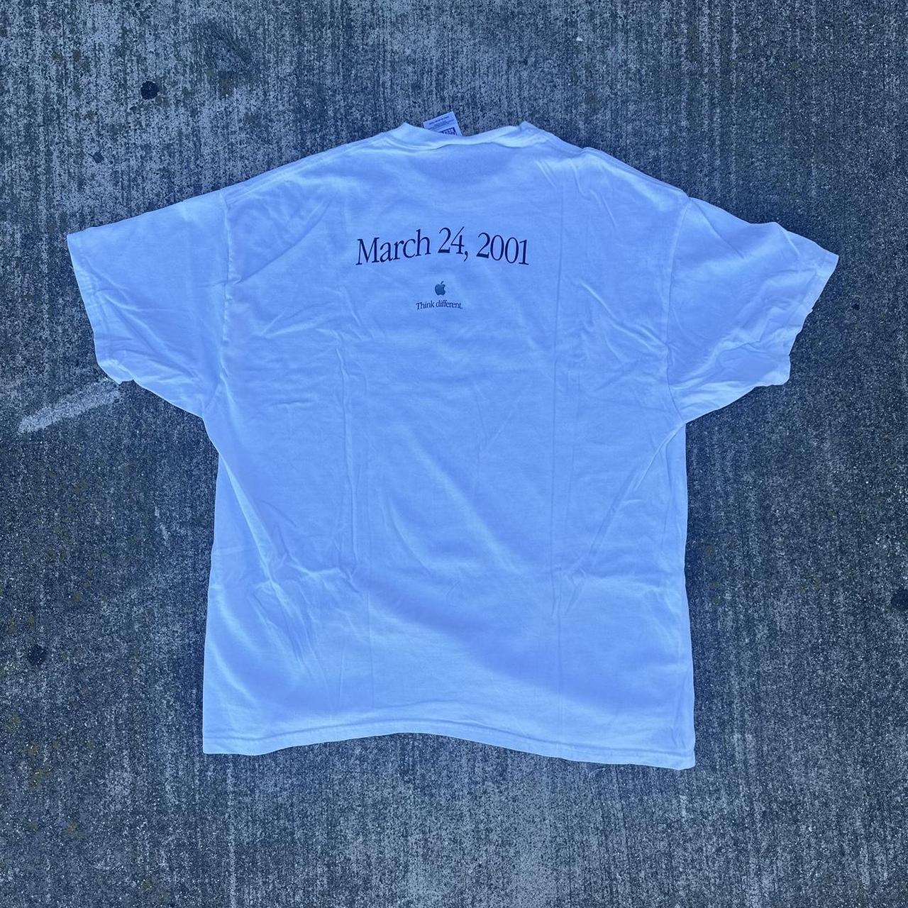 Vintage Apple Shirt “The Future is Here” Size XL... - Depop