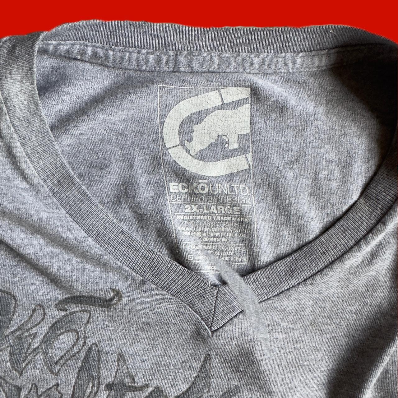 Vintage Ecko Untld. All Over Print Graphic Tee Shirt... - Depop