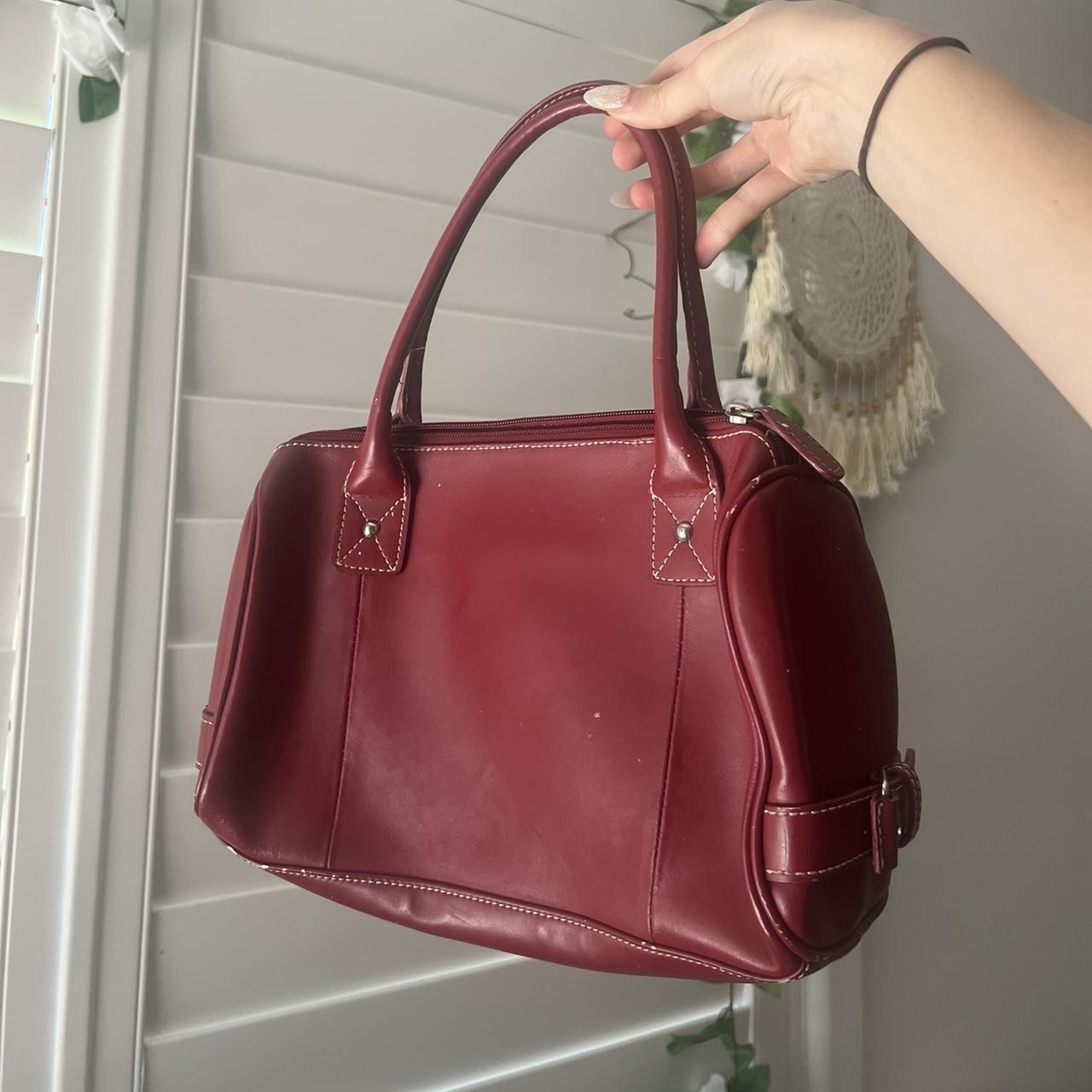 VINTAGE RED HANDBAG