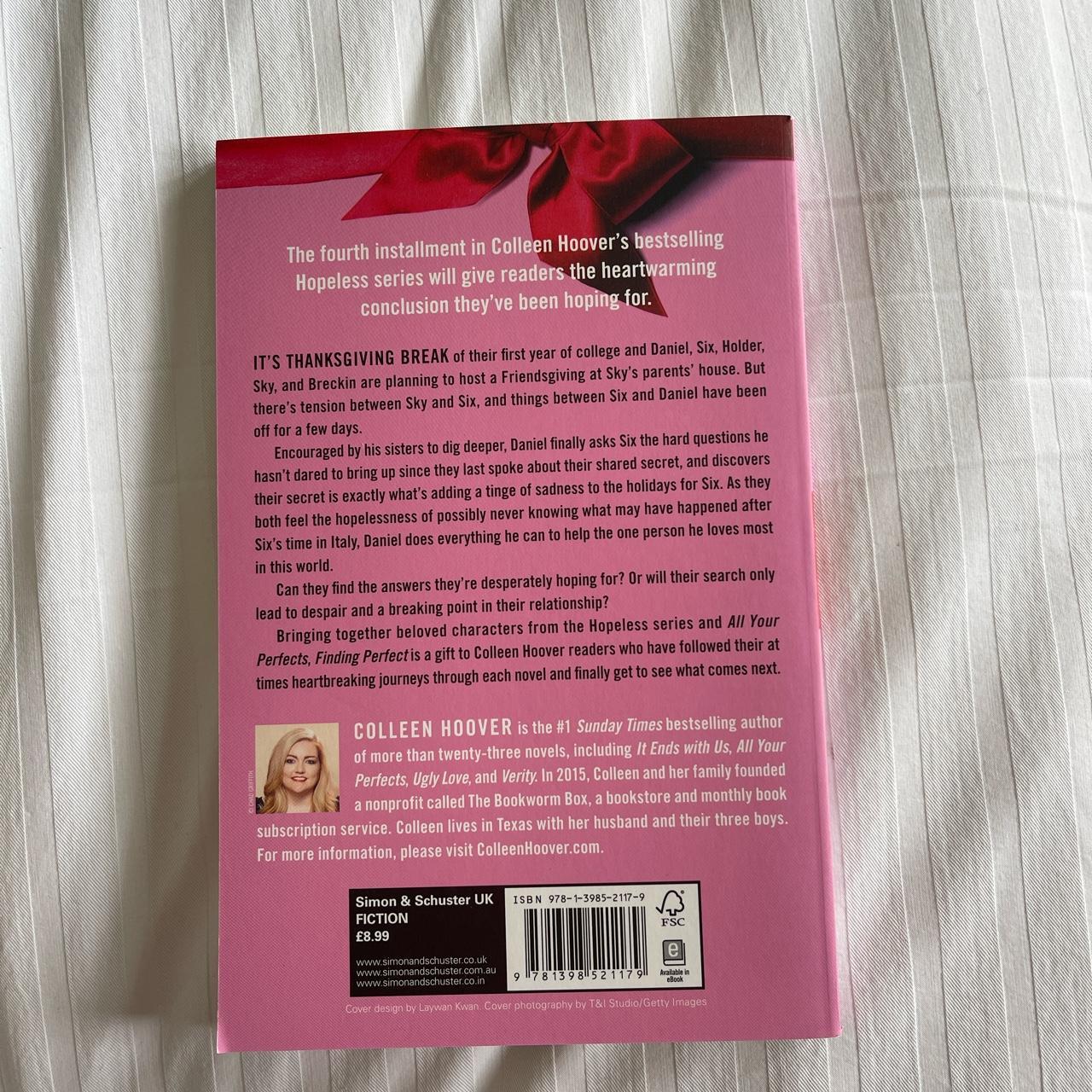 Finding Perfect - Colleen Hoover Novella from the... - Depop