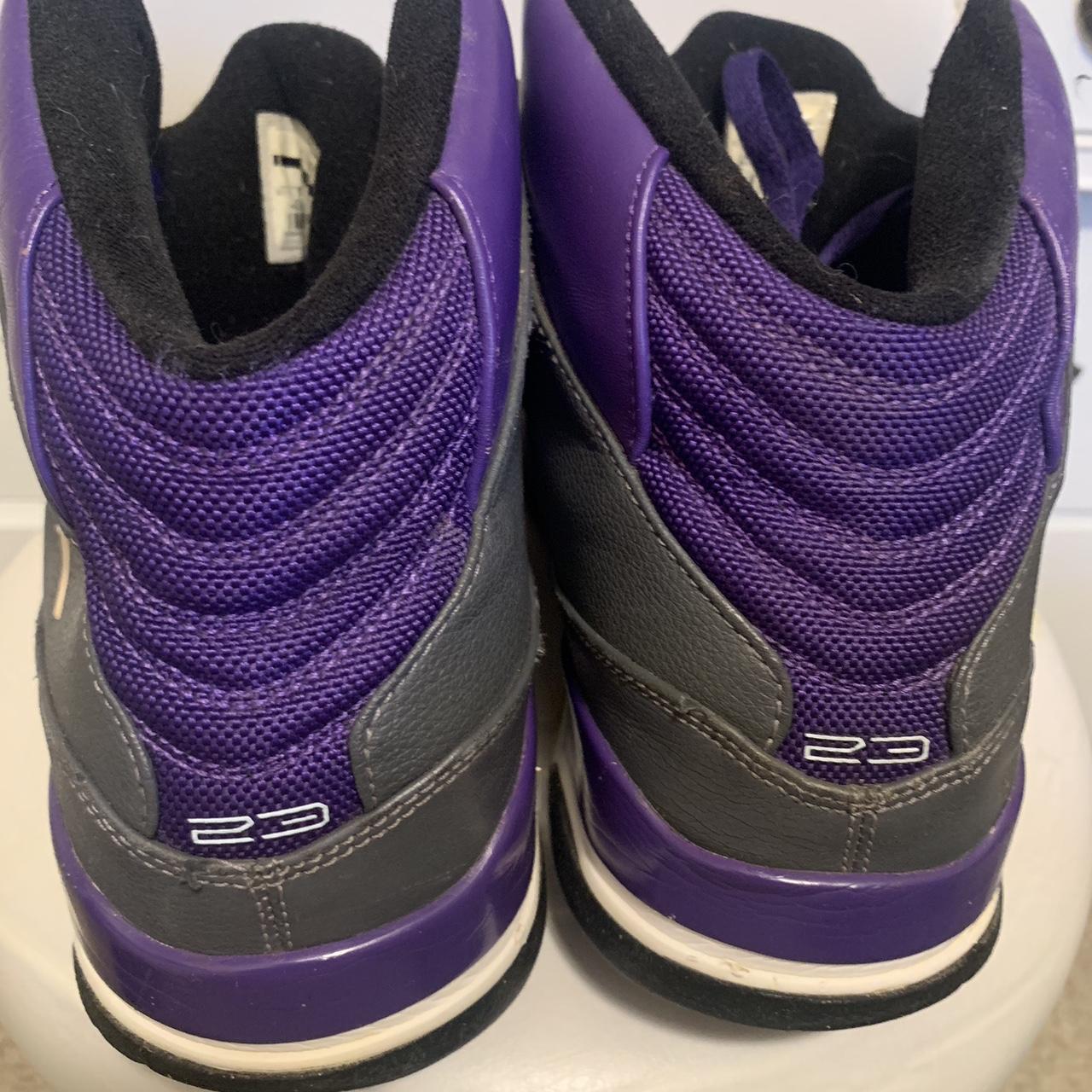 Jordan SC-1 Court Purple Grey These are in fair... - Depop