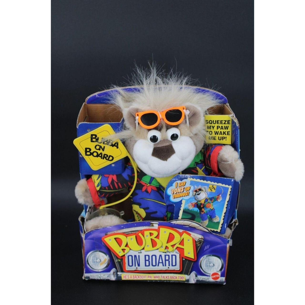 Vintage Bubba On Board 1998 Mattel Talking Back Seat... - Depop