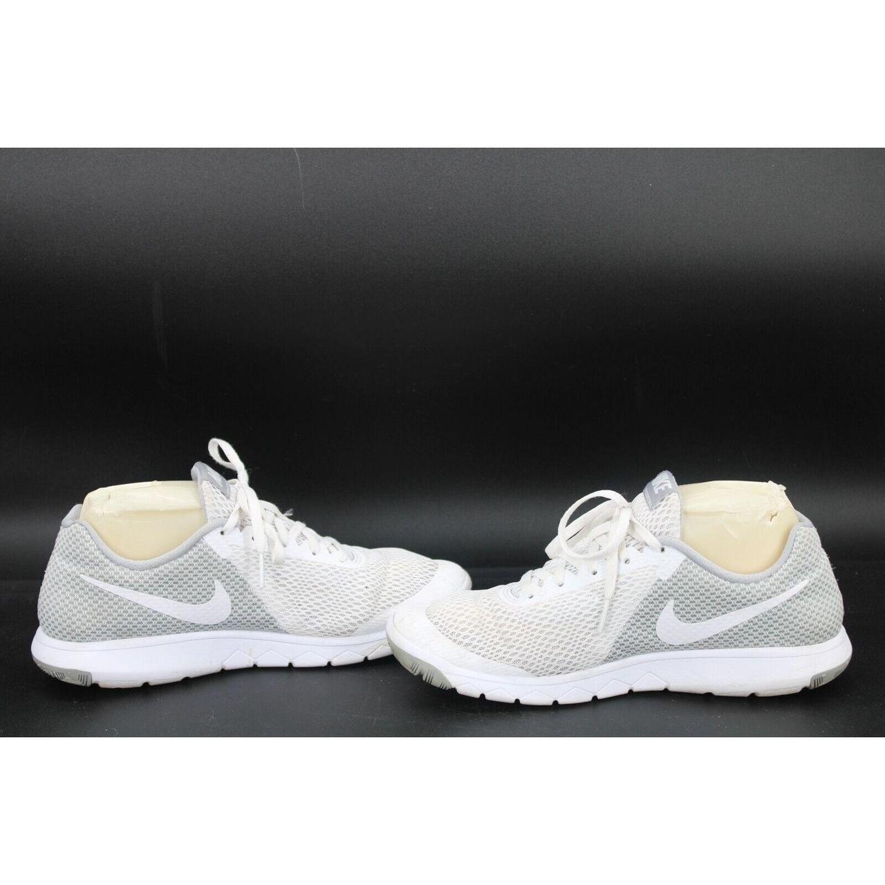 Nike Flex Experience Shoes White Wolf Grey Shoes... - Depop