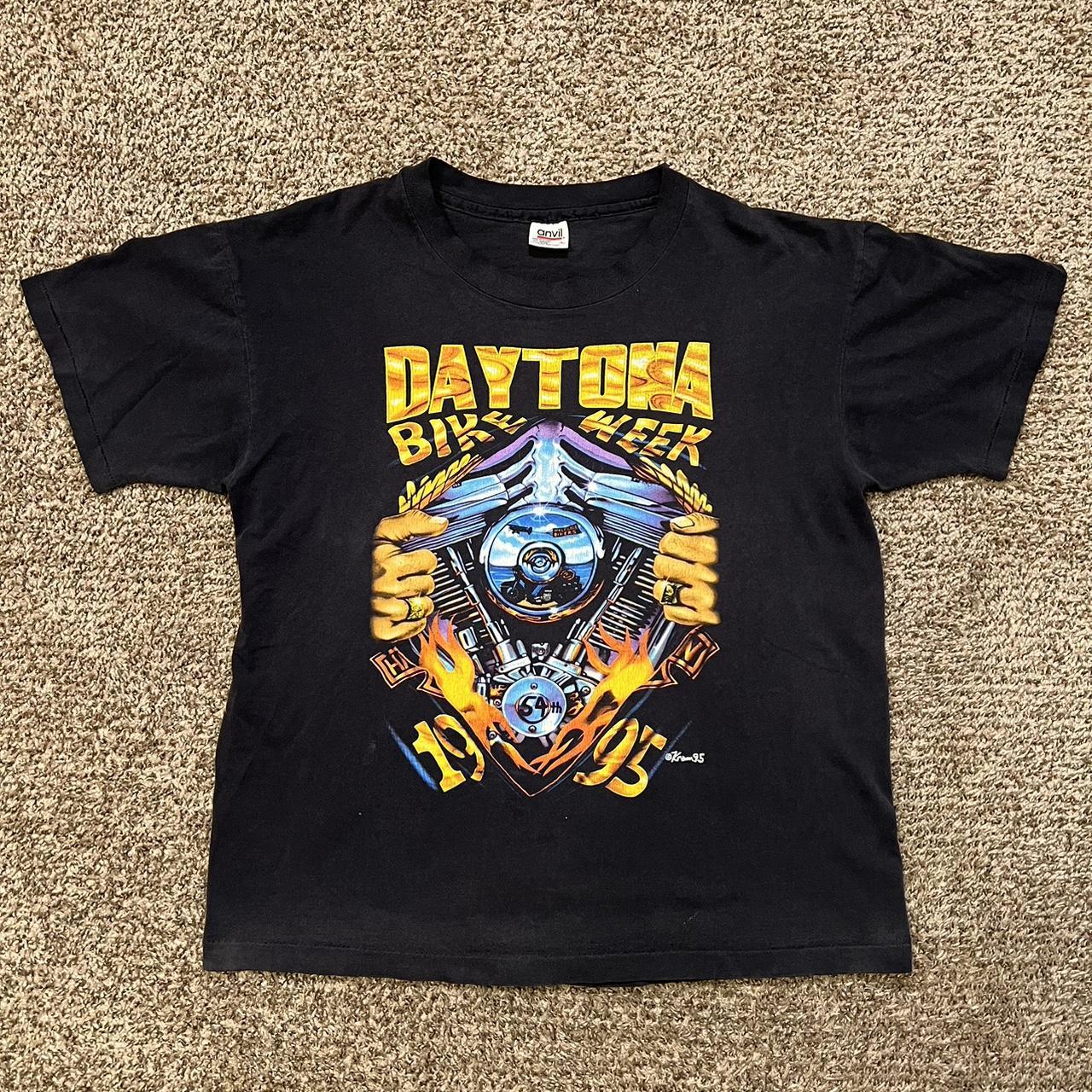Daytona Bike Week 1995 SIZE: L (fits like a... - Depop