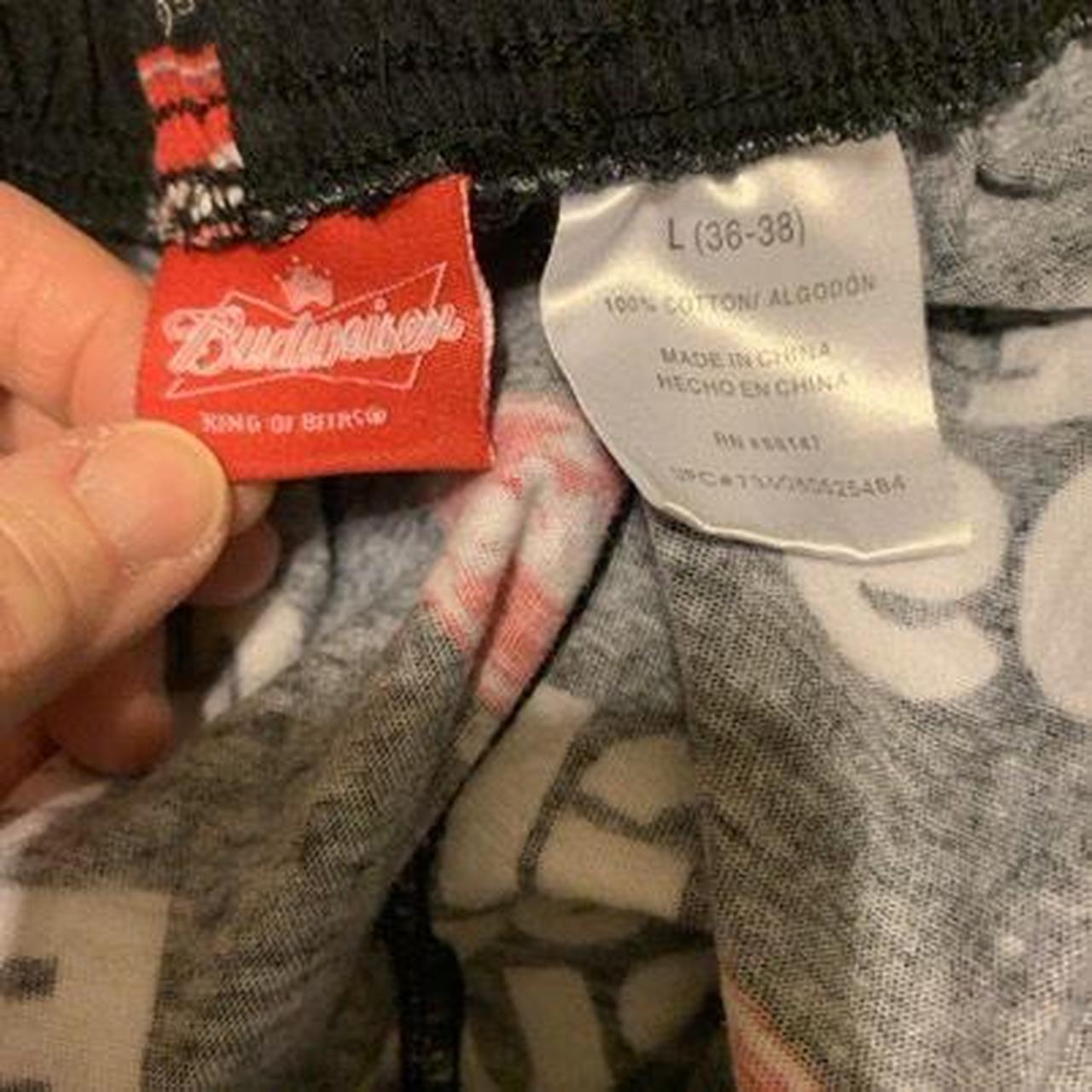 Budweiser Grab Some Buds Size Large Pajama Pants. ... - Depop