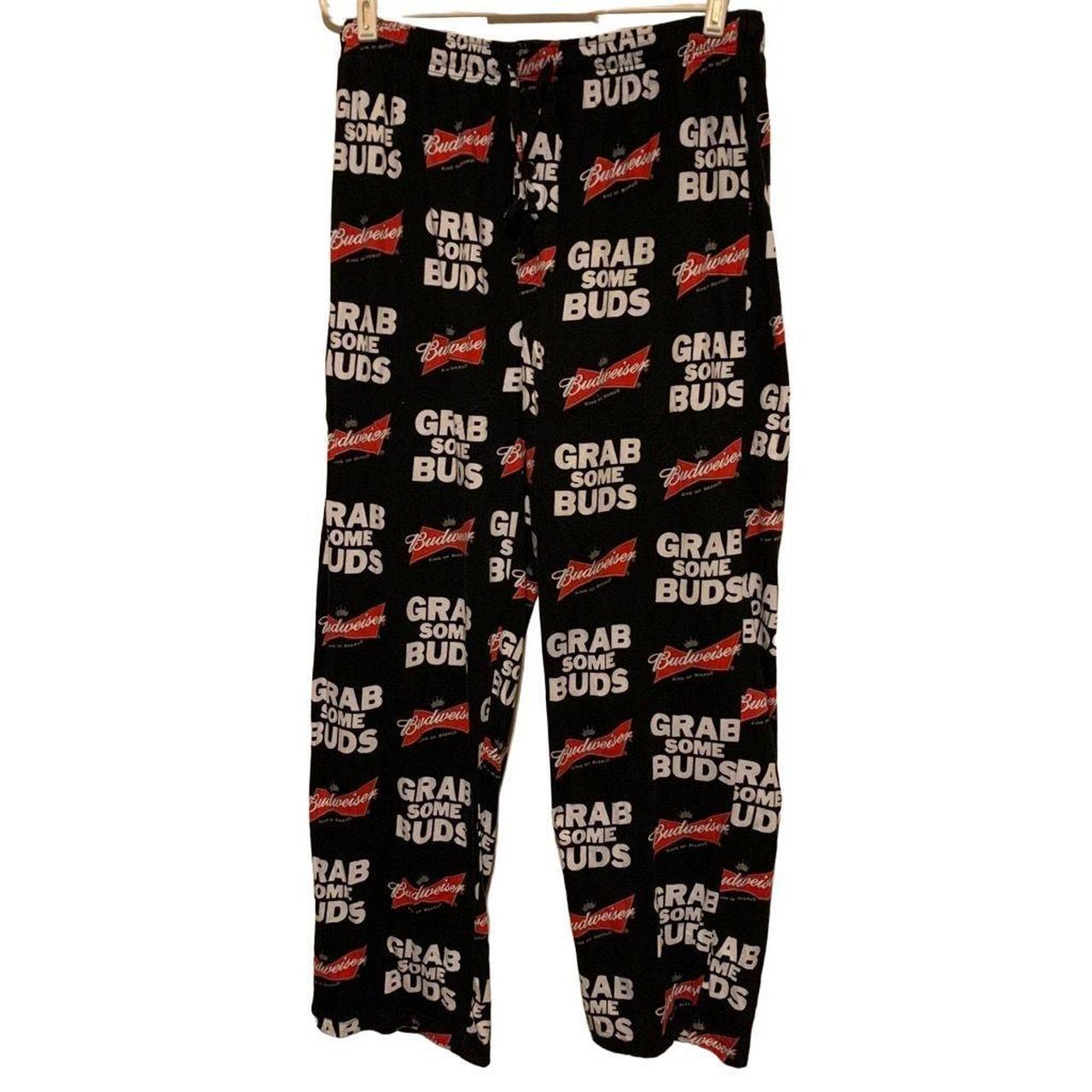 Budweiser Grab Some Buds Size Large Pajama Pants. ... - Depop