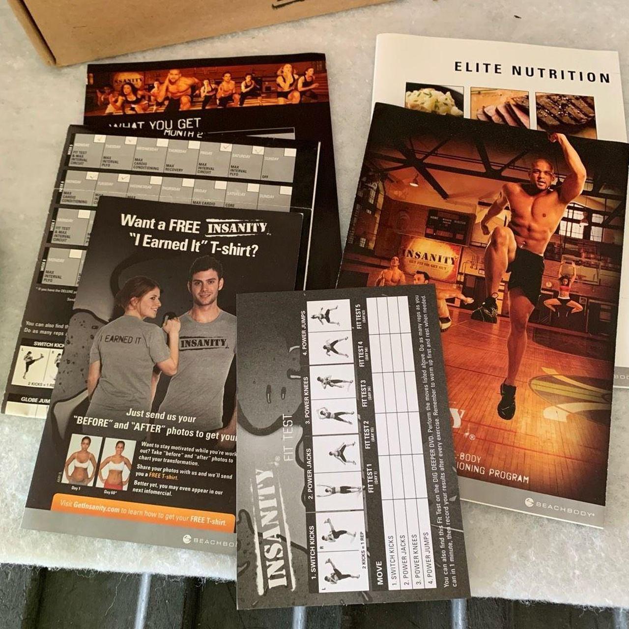 Insanity Beachbody 60 Day Total Body Conditioning... - Depop