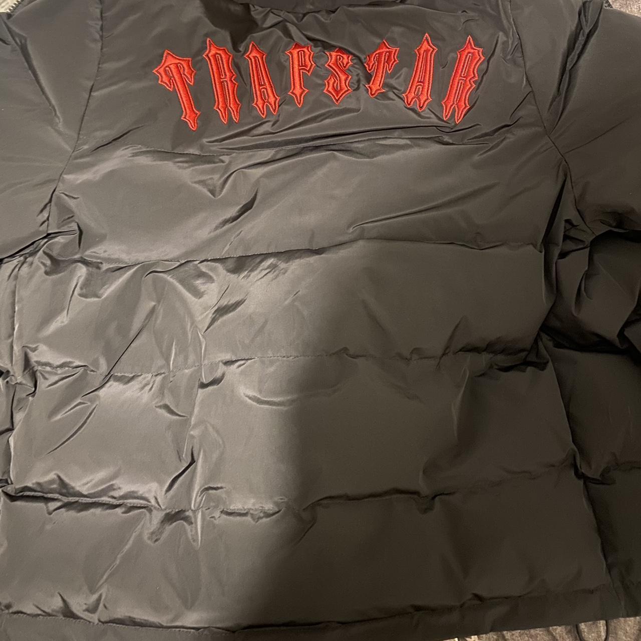 TRAPSTAR(INFARED) puffer jacket, worn 2... - Depop