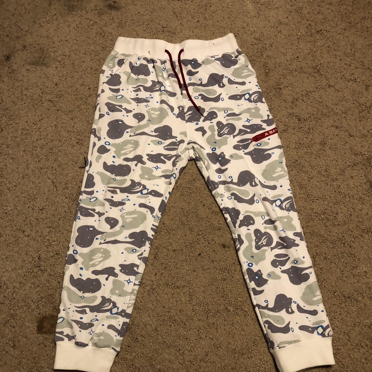 A bathing ape 2000s sweatpants Men’s small Winter... - Depop