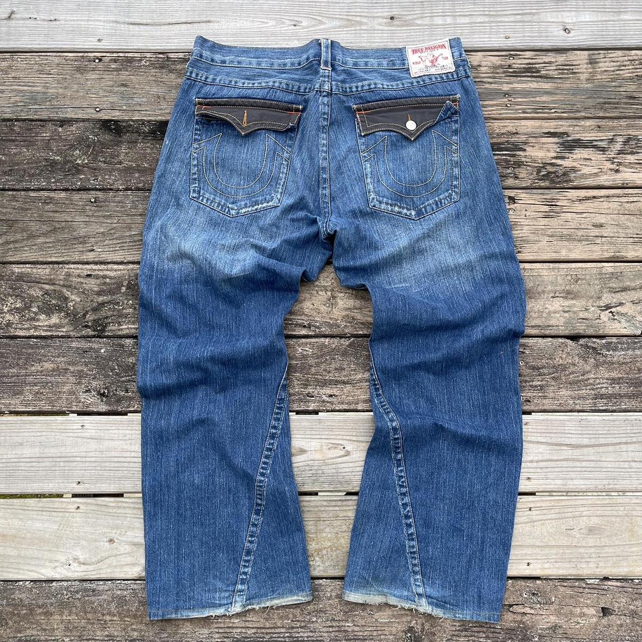 True Religion Flared Jeans Size 36 Fast Shipping +. - Depop