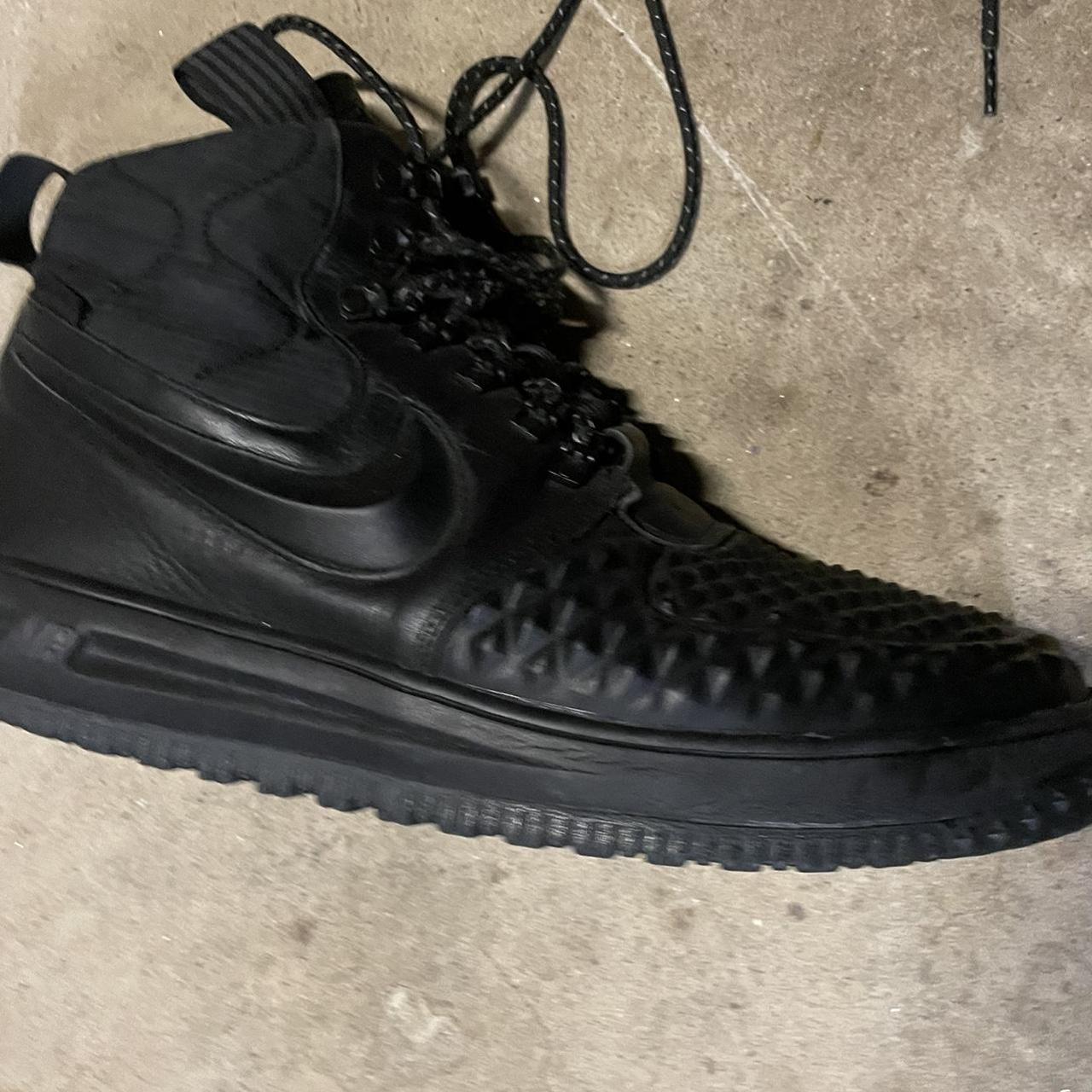 Opium Nike Air force 1s All black these lowk fire... - Depop