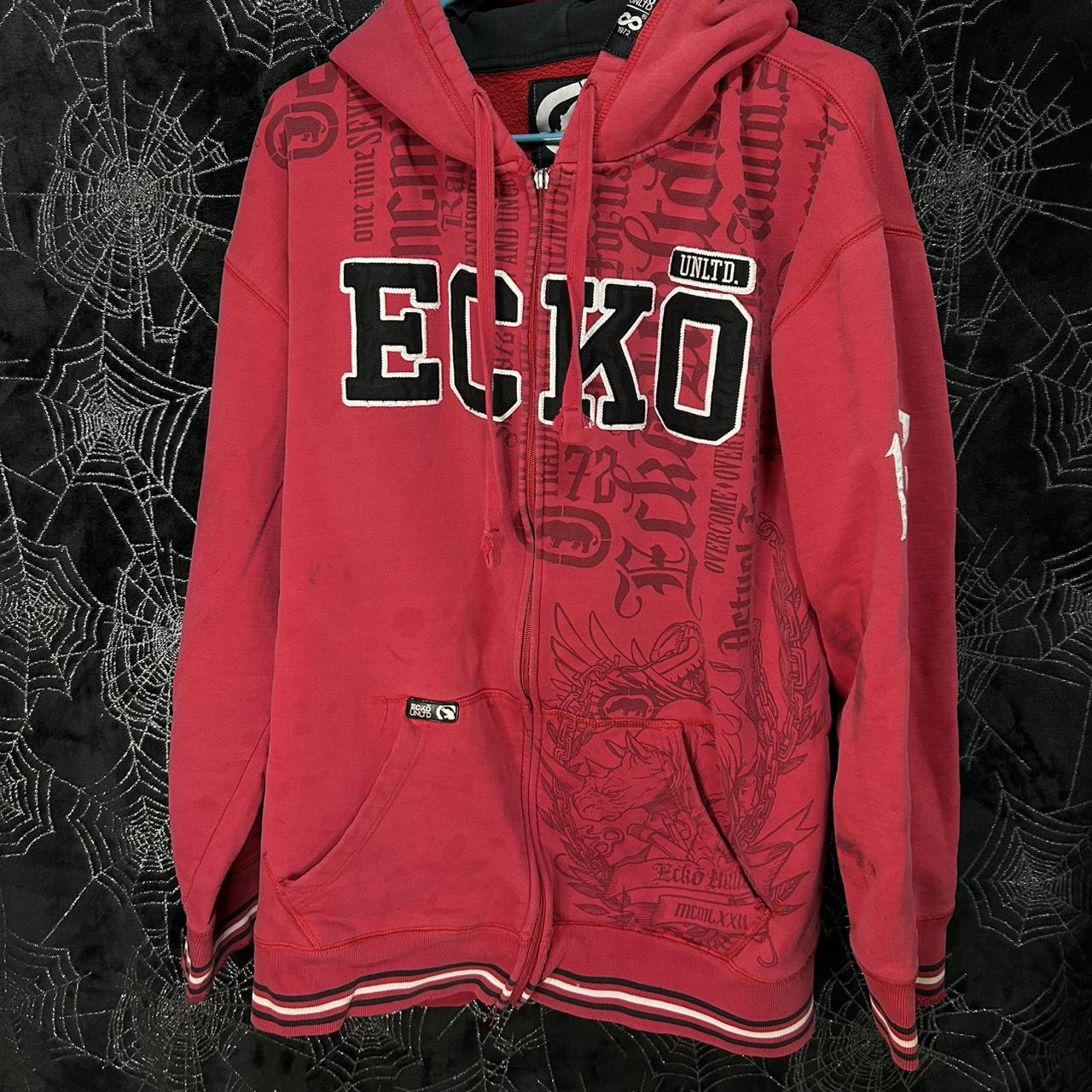 y2k grunge punk style insane design super rare ecko... - Depop