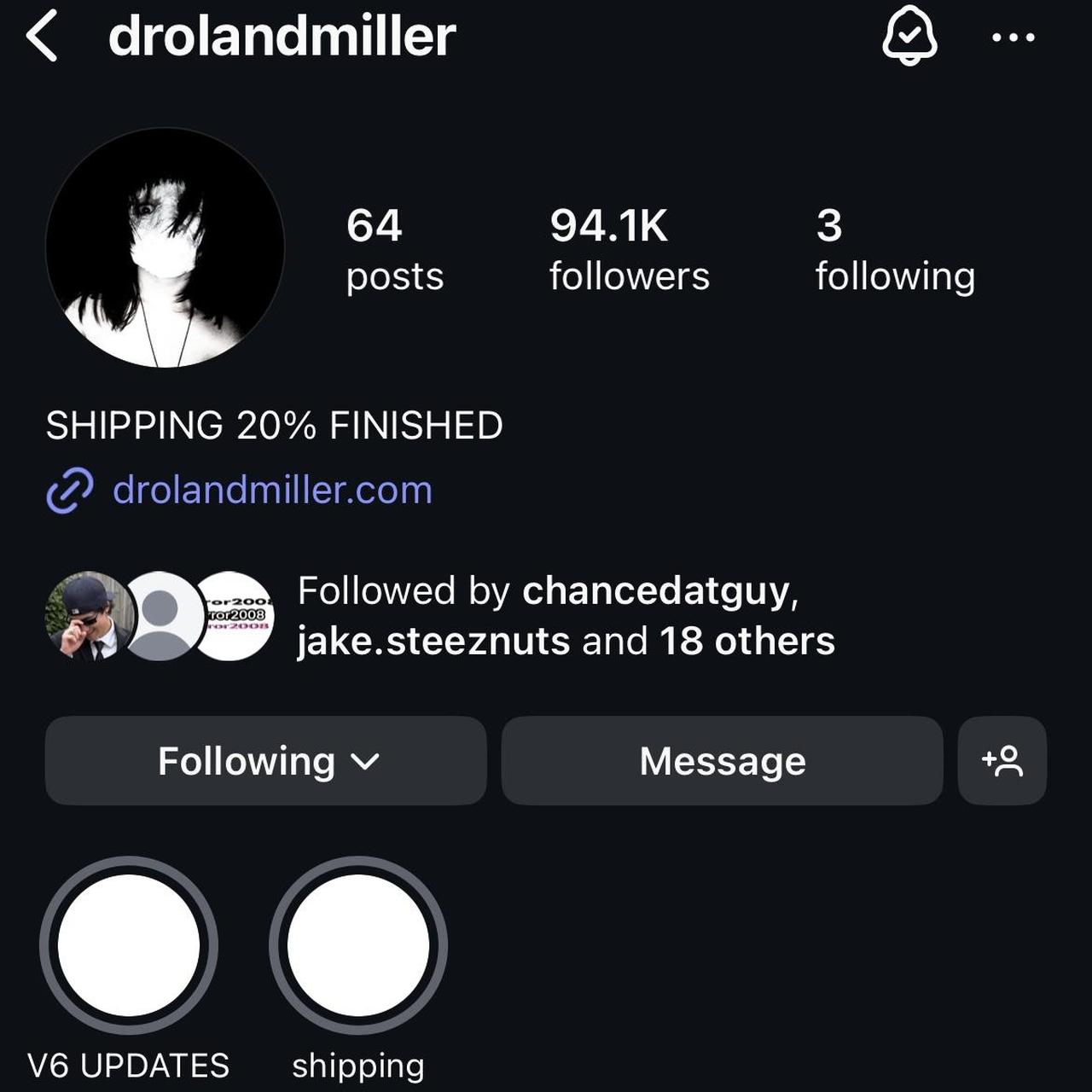 Droland Miller Wasted Mummy long sleeve 2024... | Depop