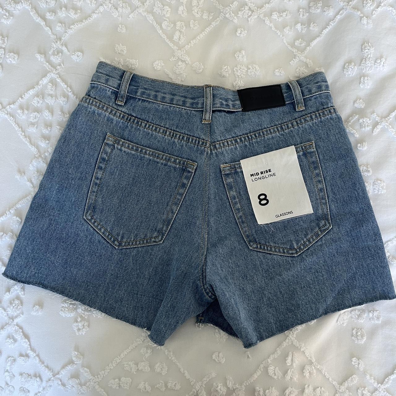 Glassons denim shorts Never worn Slightly altered at... - Depop