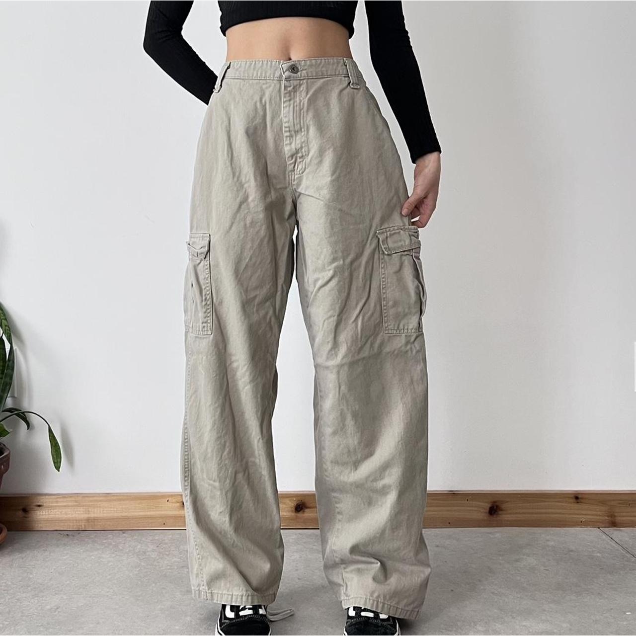 Women's Tan Trousers | Depop