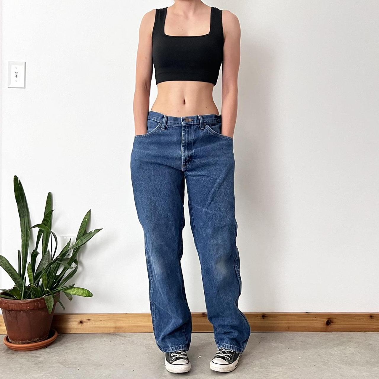 Vintage 90s Jeans The perfect faded worn in look.... - Depop