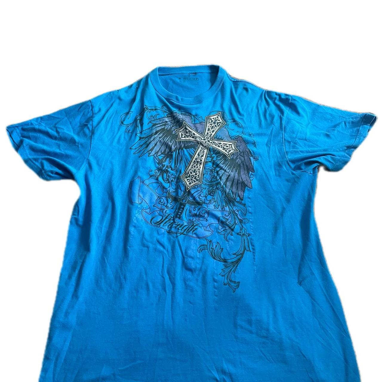 AFFLICTION SHIRT AFFLICTION DESIGN SHIRT 5 X LARGE... - Depop