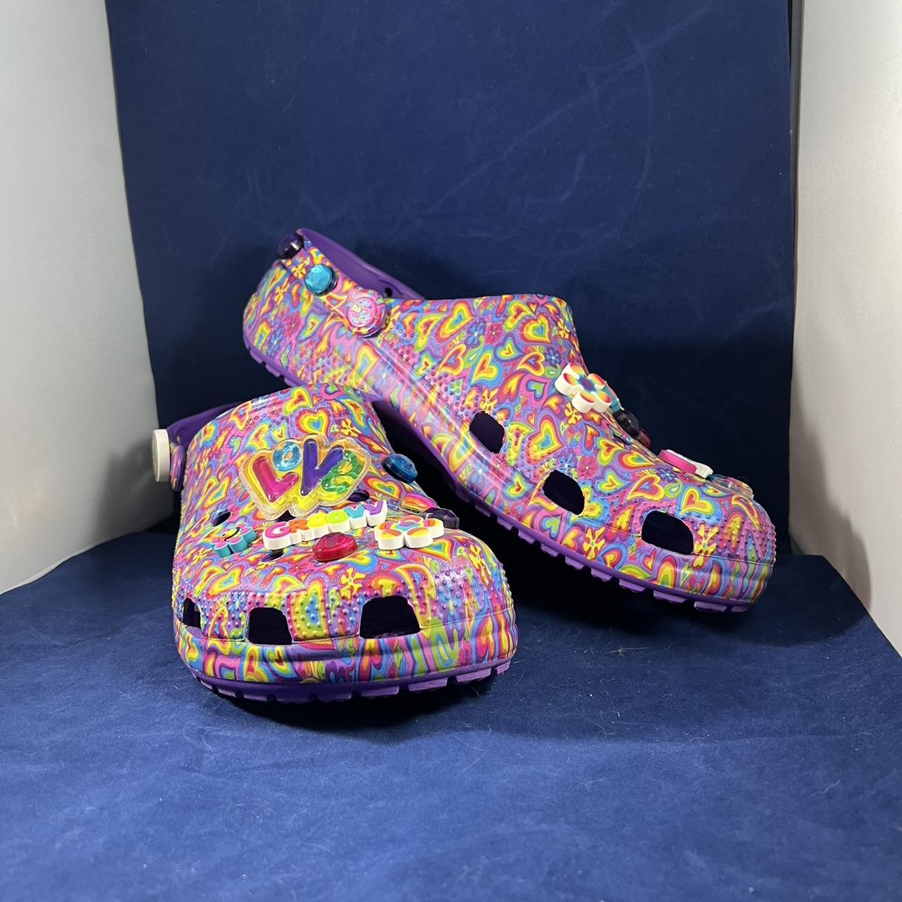 Lisa Franks Crocs men’s size 13. Now admittedly,... - Depop