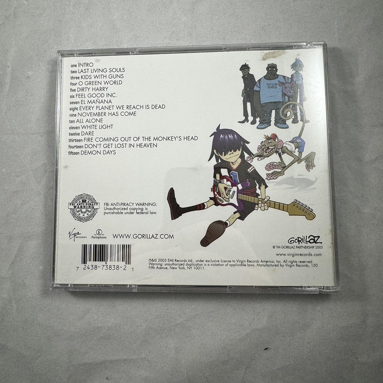 2005 Gorillaz Demon Days CD, great album and... - Depop
