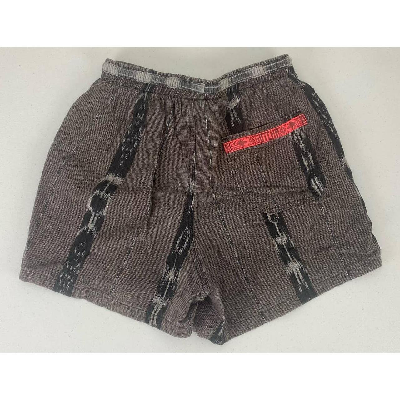 Gotcha Men's Brown and Black Shorts | Depop