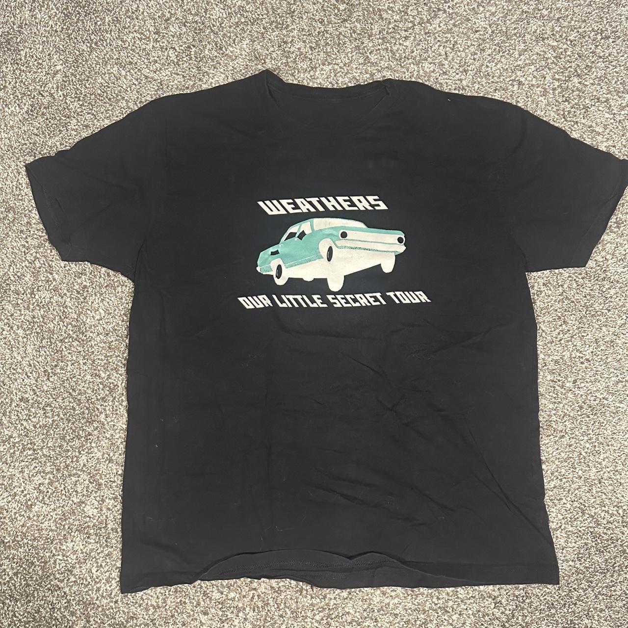 Weathers band t-shirt “Our Little Secret Tour” t... - Depop