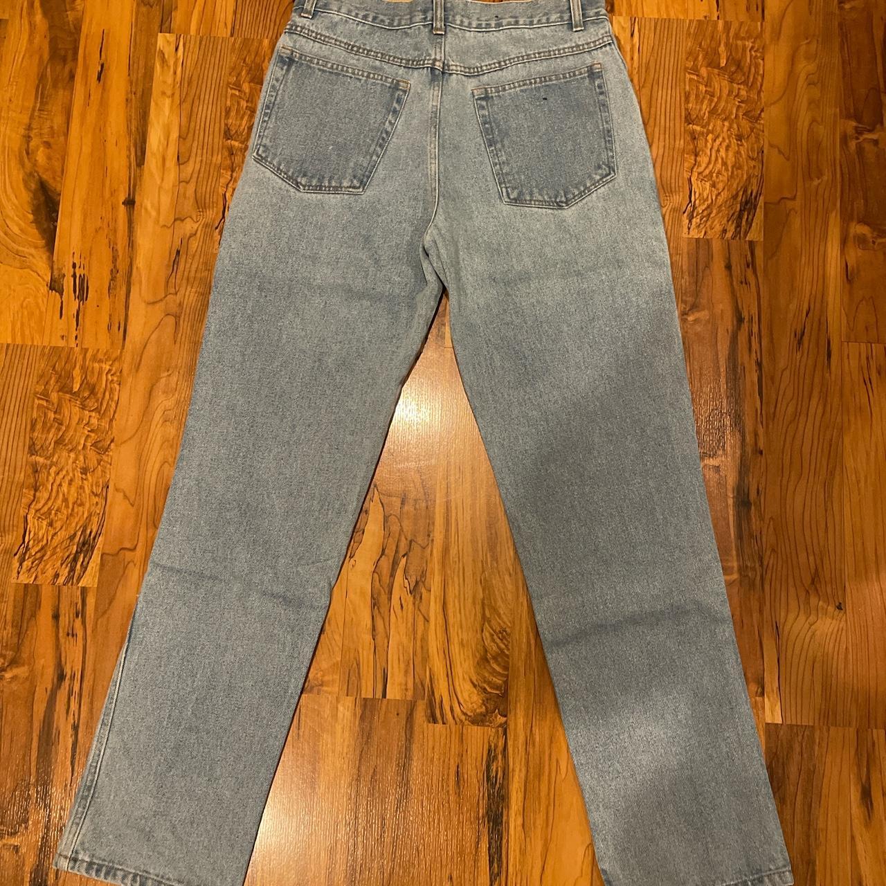 Basic Editions Men's Blue and Navy Jeans | Depop