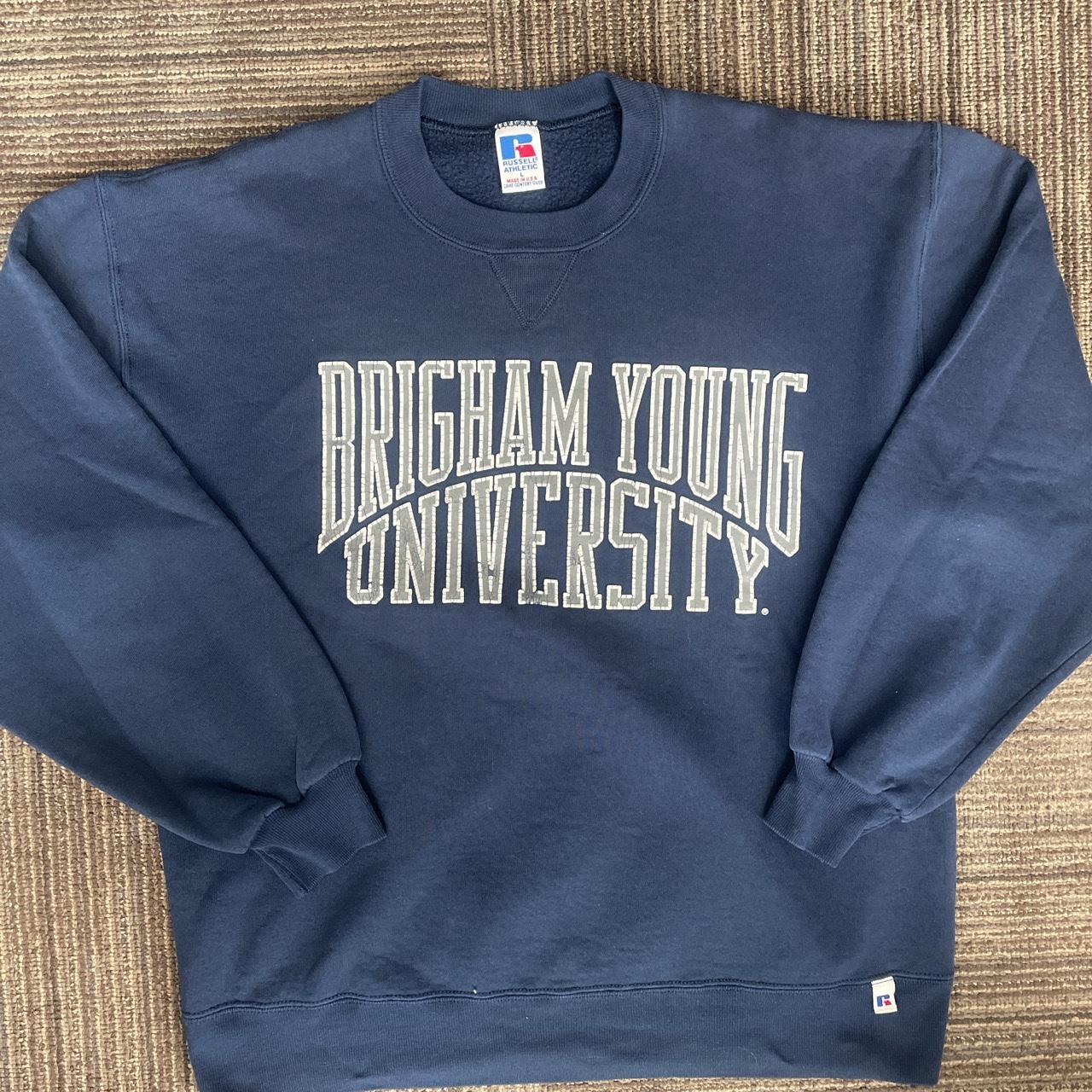 Vintage BYU Crewneck Rare Size L Open to... - Depop
