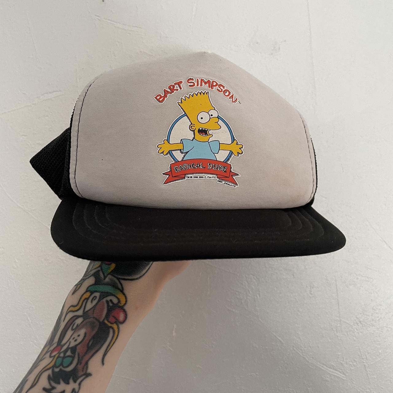 Bart Simpson trucker cap hats #90skids Dated... | Depop