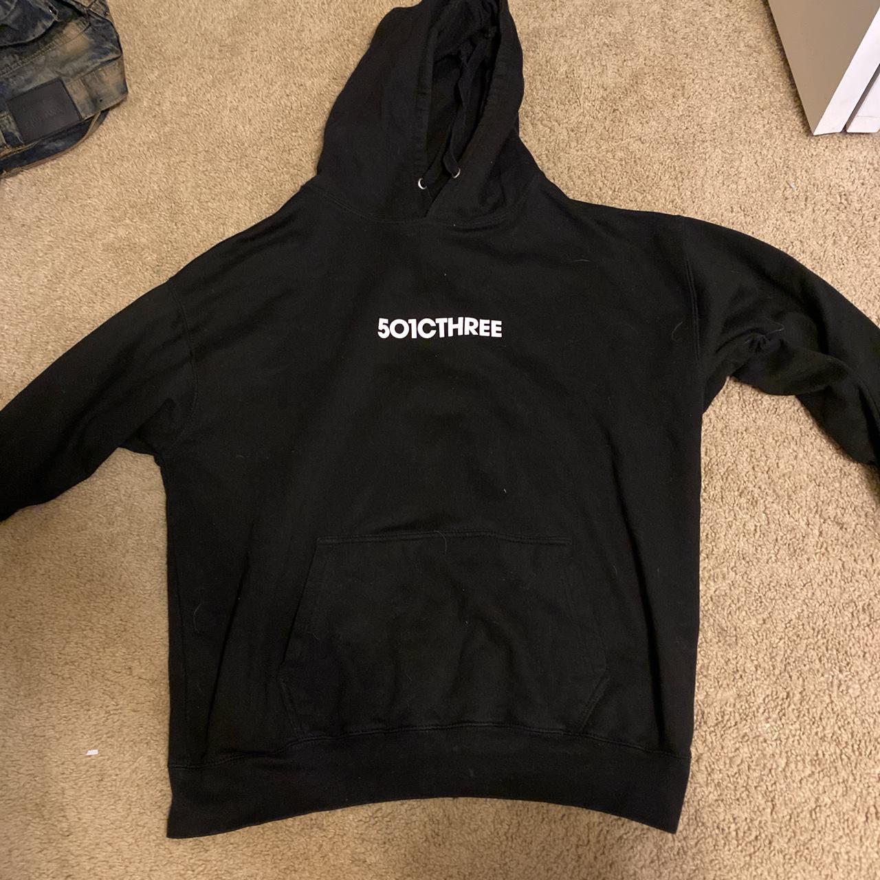 Jaden smith Msftsrep 501cthree hoodie size large No... - Depop
