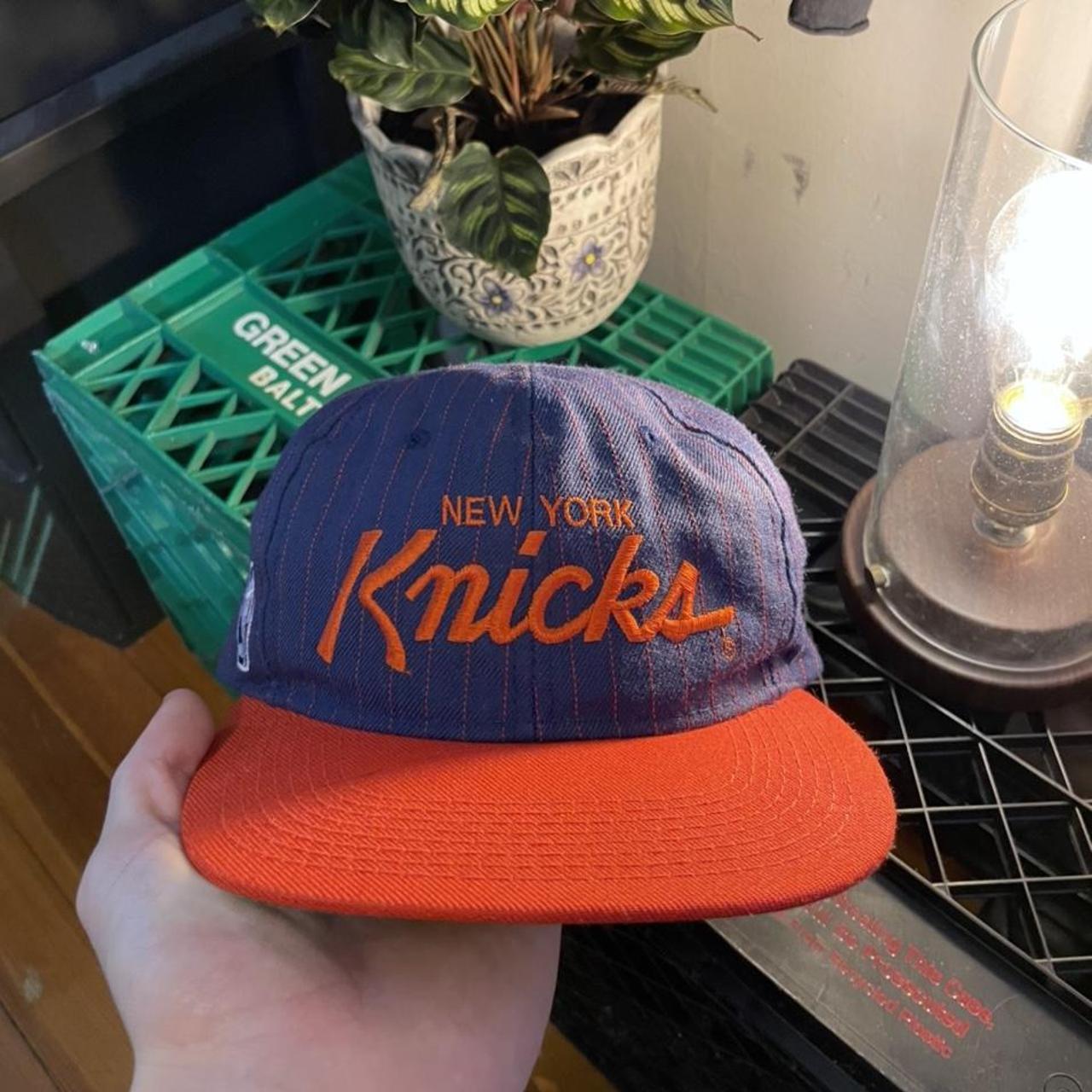 Men's Orange and Purple Hat | Depop