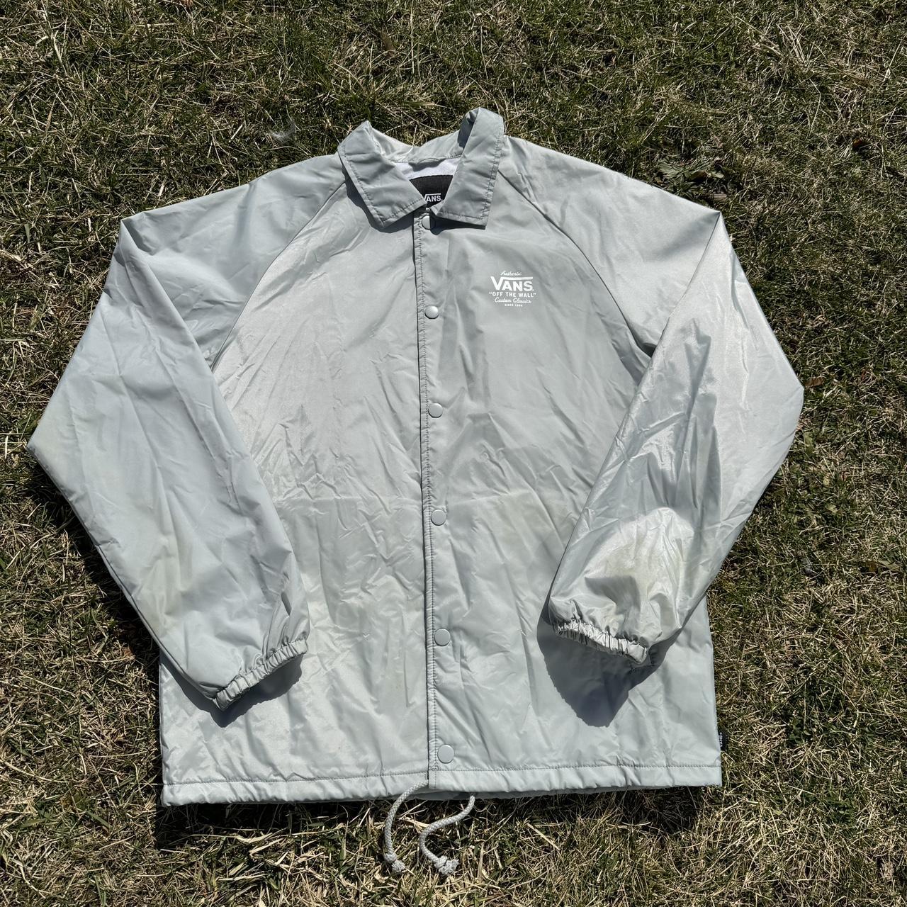 Vans windbreaker mens Grey store