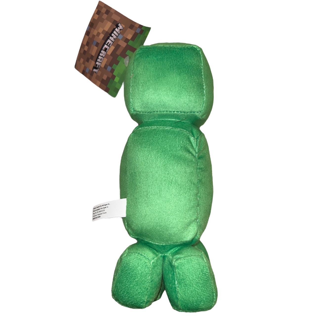 Minecraft creeper stuffed animal #green #minecraft... - Depop