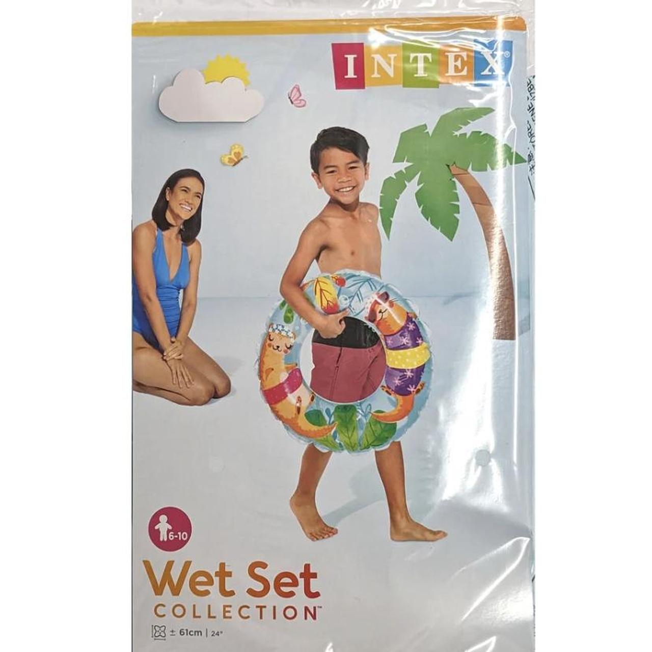 Intex 24" Inflatable Swim Rings 6-10 Years - Depop