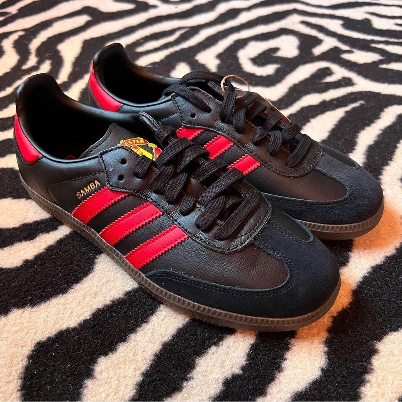 Brand New NWT Adidas Samba Originals Manchester... - Depop
