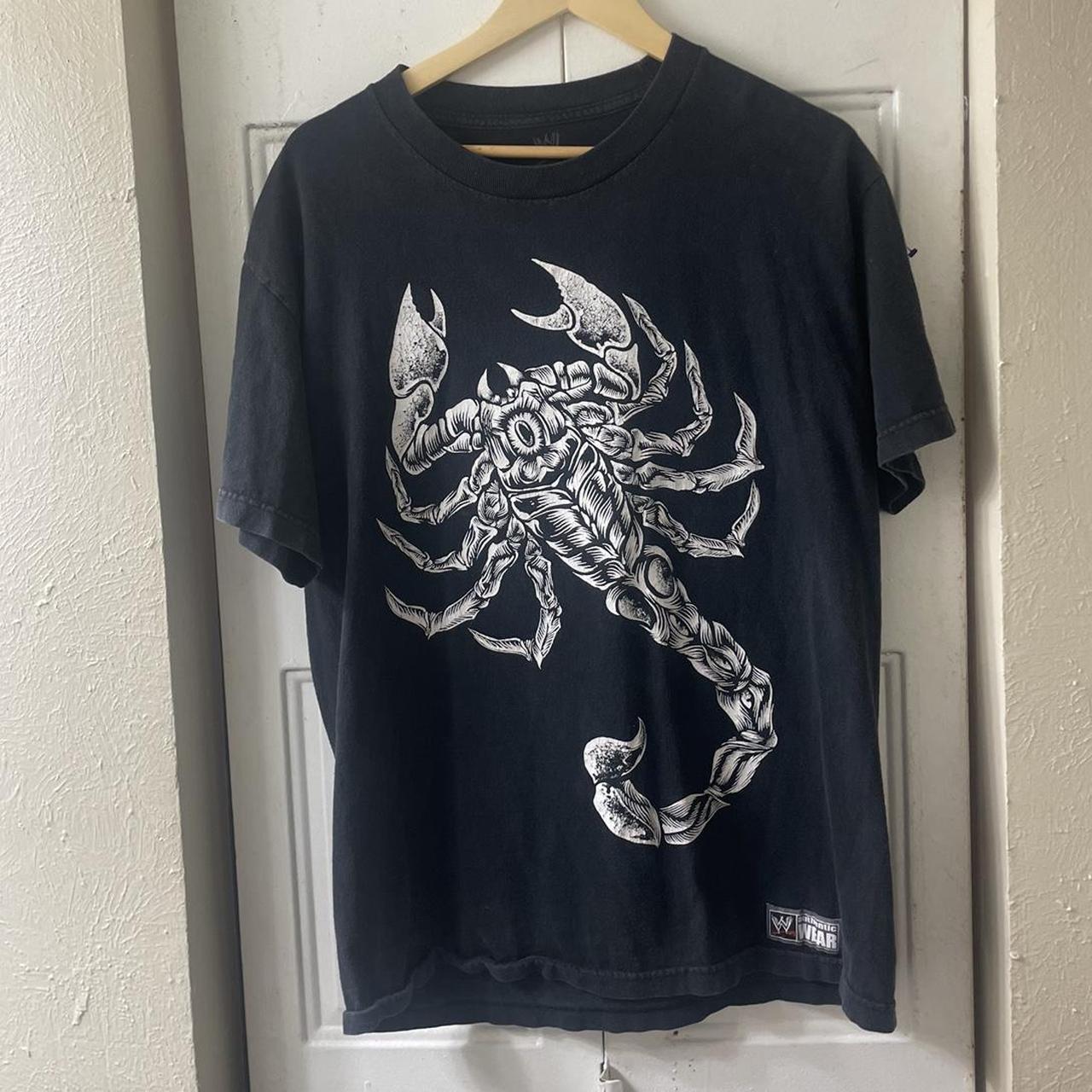 Y2K/Grunge WWE Sting Scorpion Tee, Size Large, Dated... - Depop