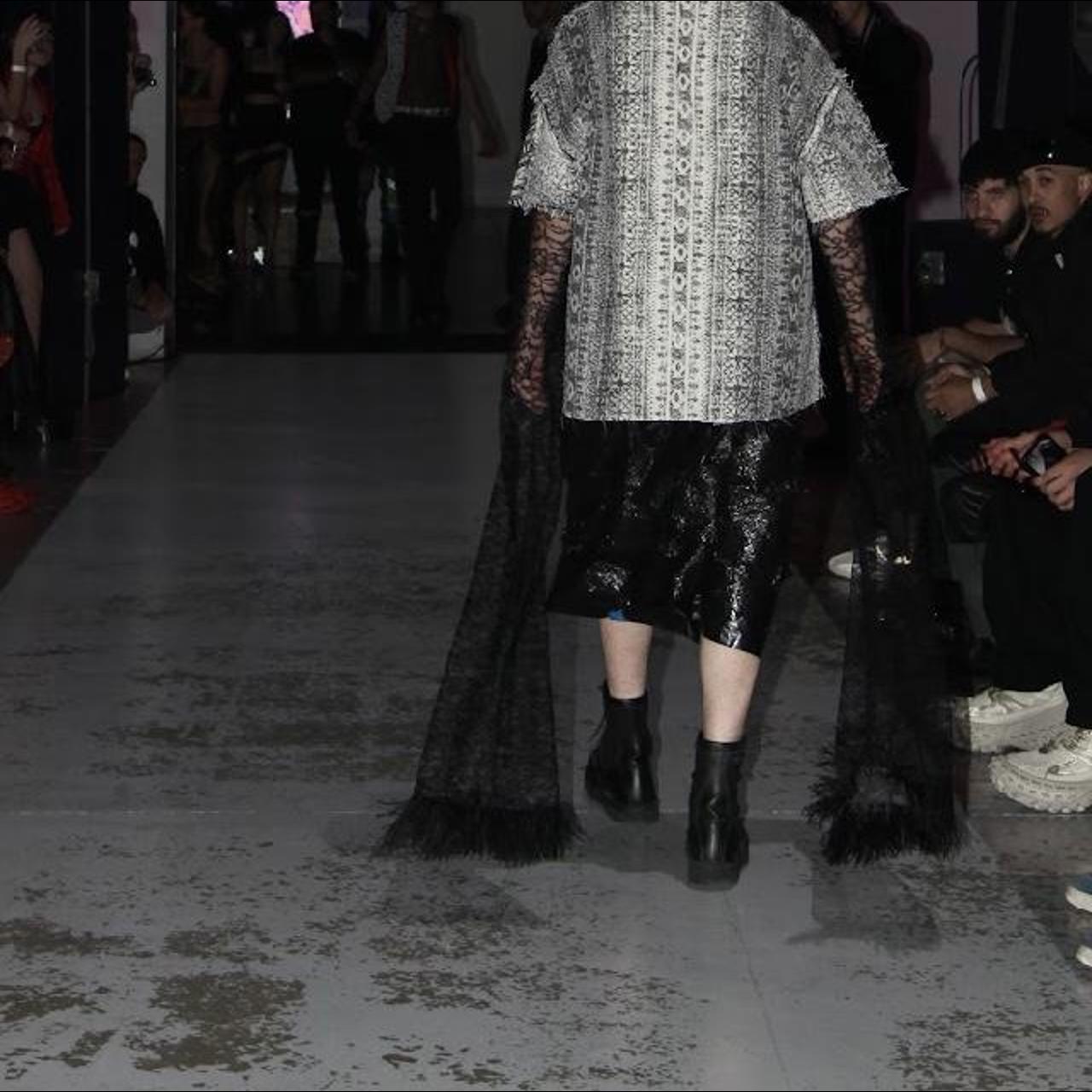 Handmade xxxxtra long lace long sleeve Furry tips... - Depop