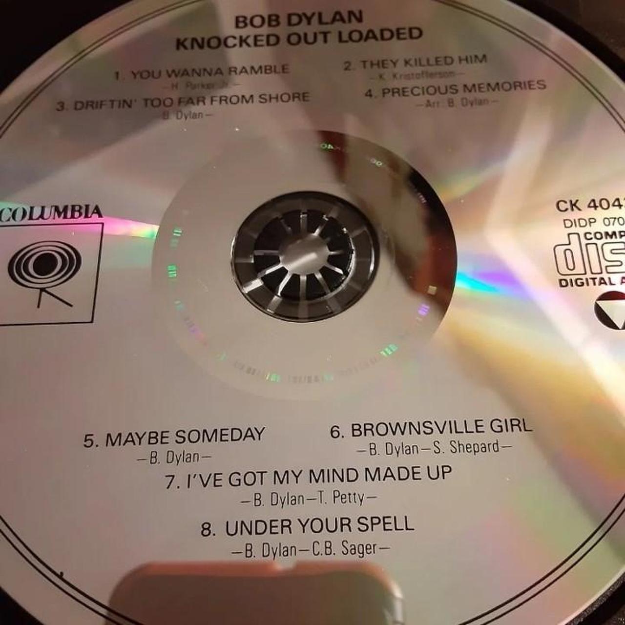 GOOD PAW: Knocked Out Loaded by Bob Dylan (CD,1986)... - Depop