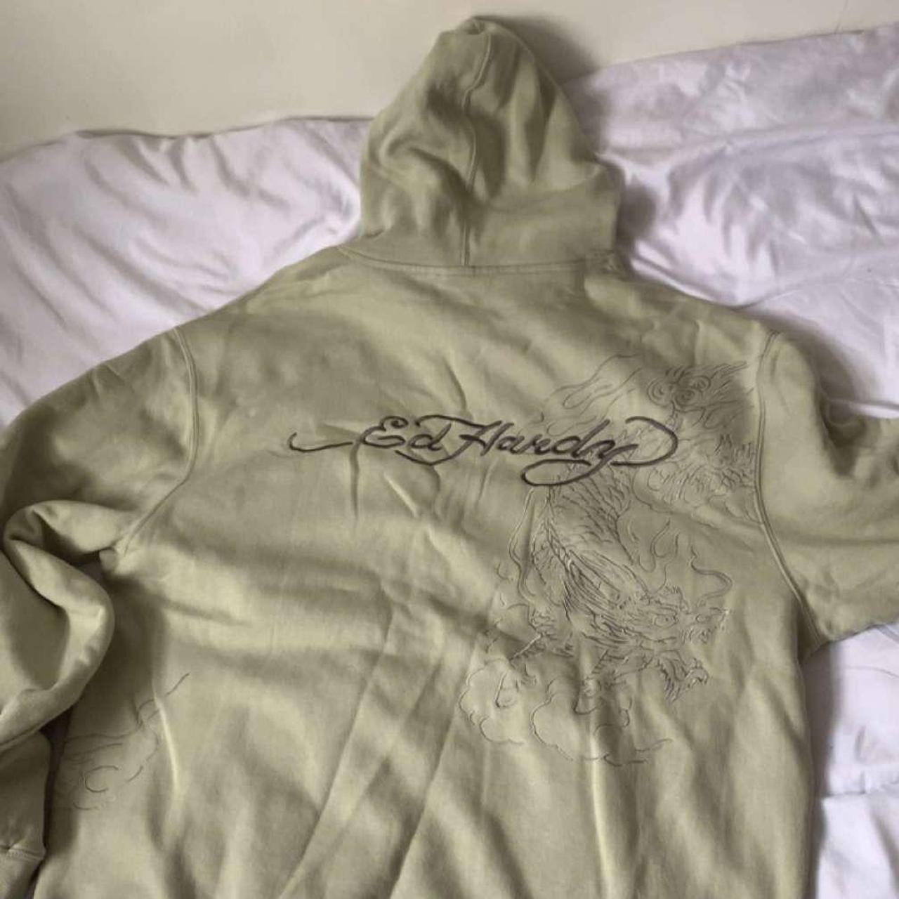 Ed hardy hoodie - Depop Ed hardy hoodie - Depop