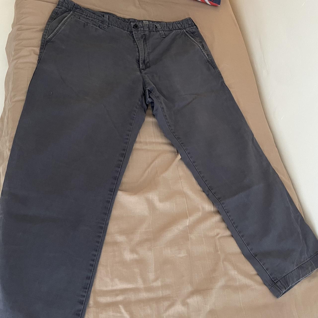 Gap pants slightly baggy Size: M (waist size on 2nd... - Depop