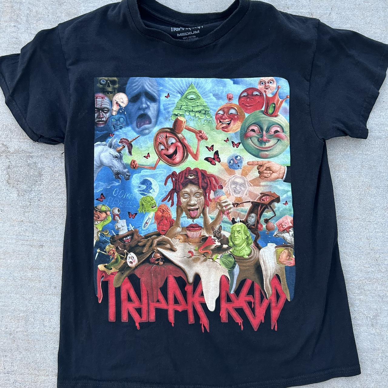 Trippie Red Graphic Tee Size S - Depop