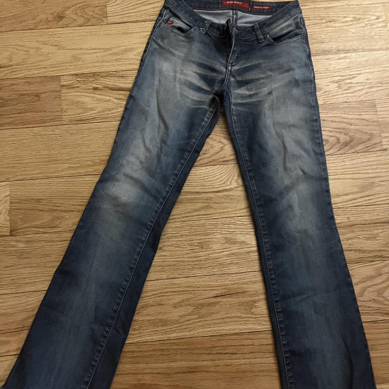 miss sixty denim low rise size 2 - Depop