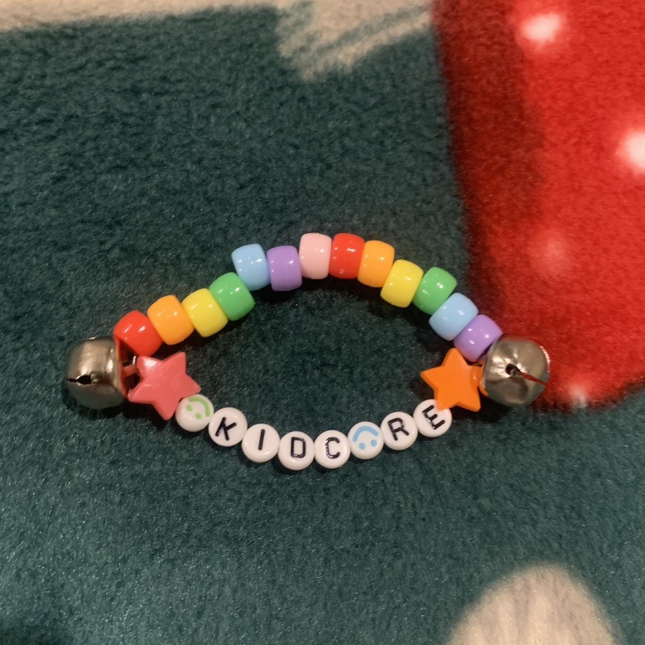 🪐kidcore bracelet I tried making, it’s fun and... | Depop