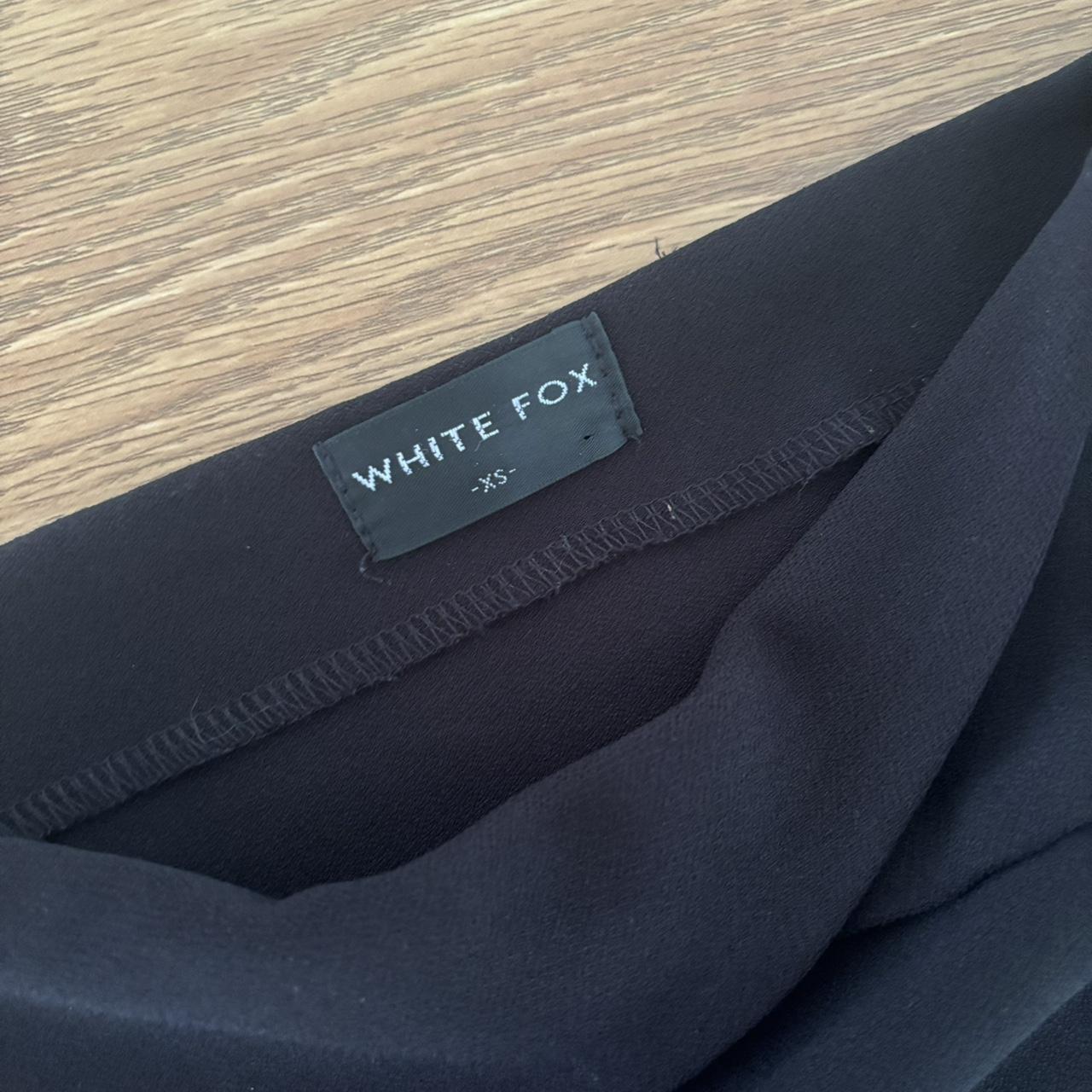 White Fox stretch mini black skirt. #whitefox... - Depop